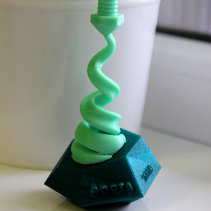 3D Printable 3DPIAwards trophy by Timur Gimran