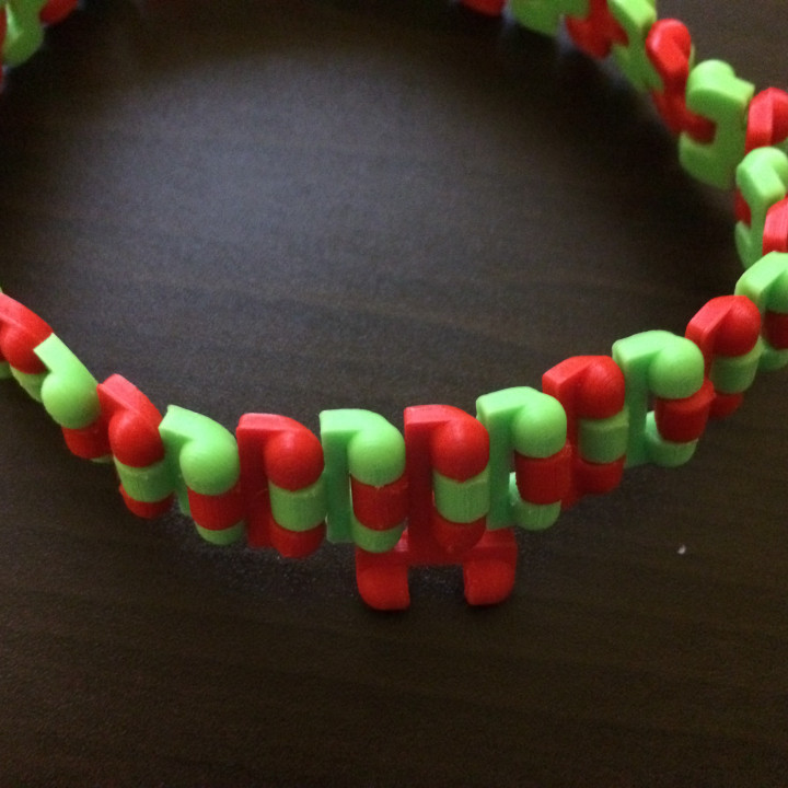 3D Printable Single Connection - 3 way snap by Joshua Stanfield