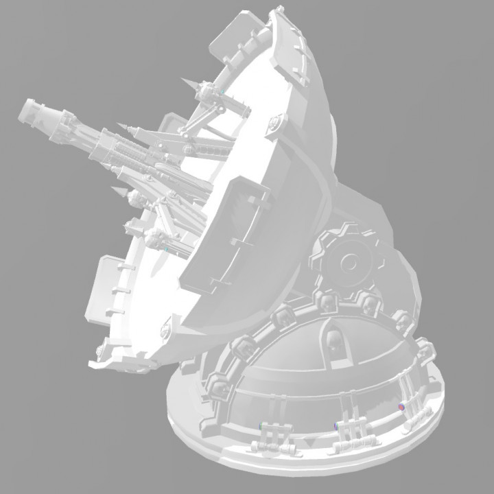 3D Printable Radar Sci Fi - Scenery 40k by Eskice Miniature - Aron