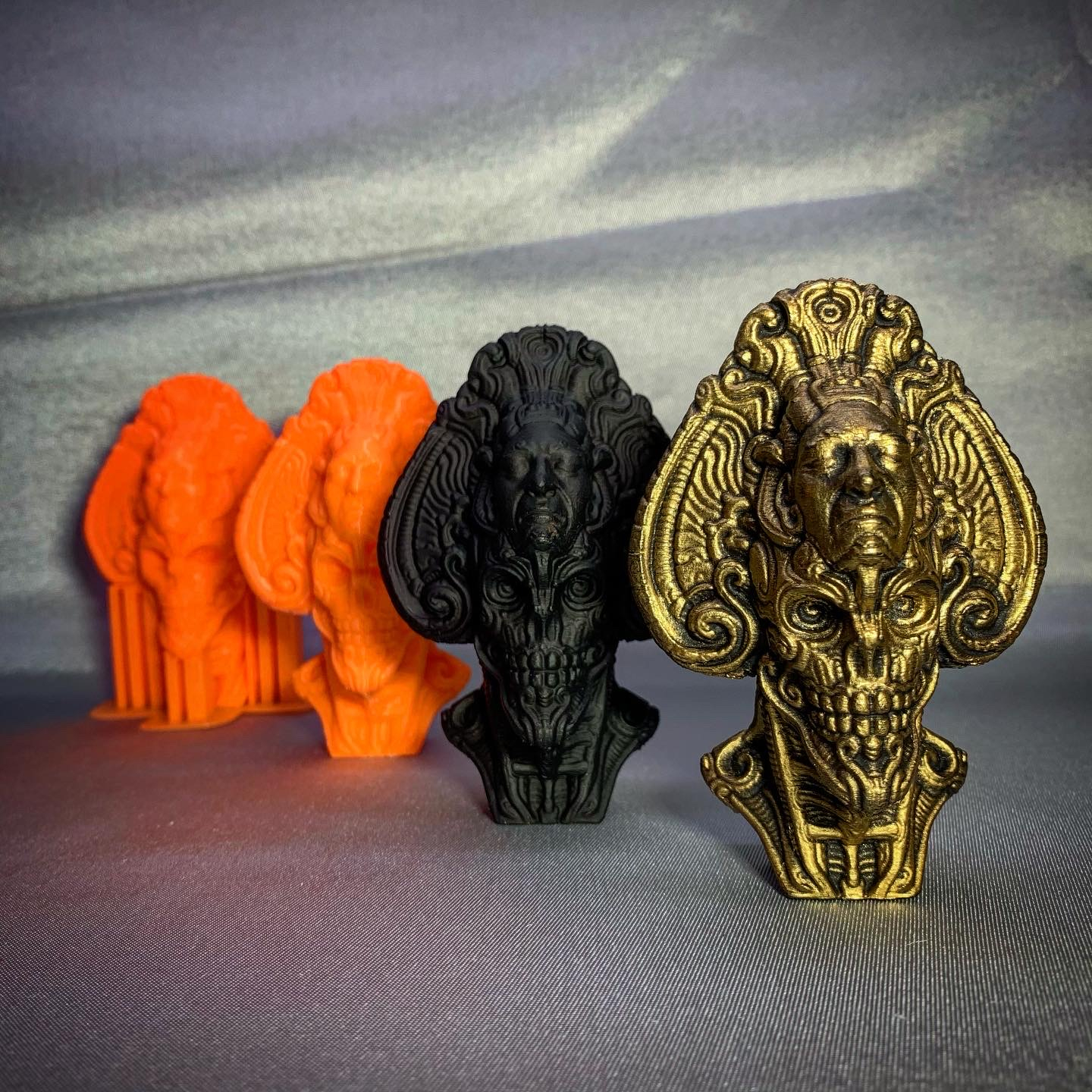 3D Printable Avatar of a dead emperor by Zane Rogers