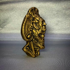 3D Printable Avatar of a dead emperor by Zane Rogers