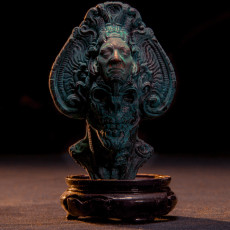 3D Printable Avatar of a dead emperor by Zane Rogers