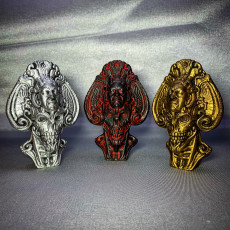 3D Printable Avatar of a dead emperor by Zane Rogers