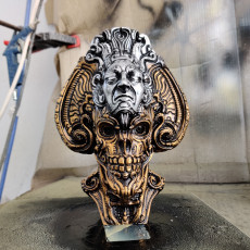 3D Printable Avatar of a dead emperor by Zane Rogers