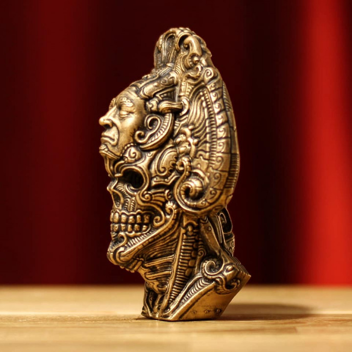 3D Printable Avatar of a dead emperor by Zane Rogers