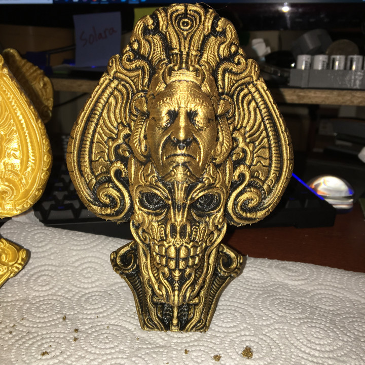 3D Print of Avatar of a dead emperor by jeremygallagher1