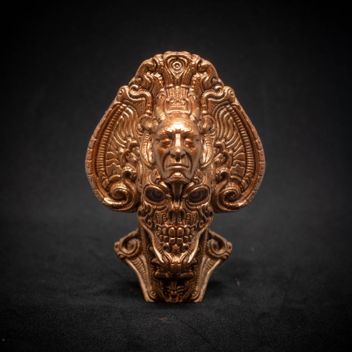 3D Print of Avatar of a dead emperor by kieranmurphy