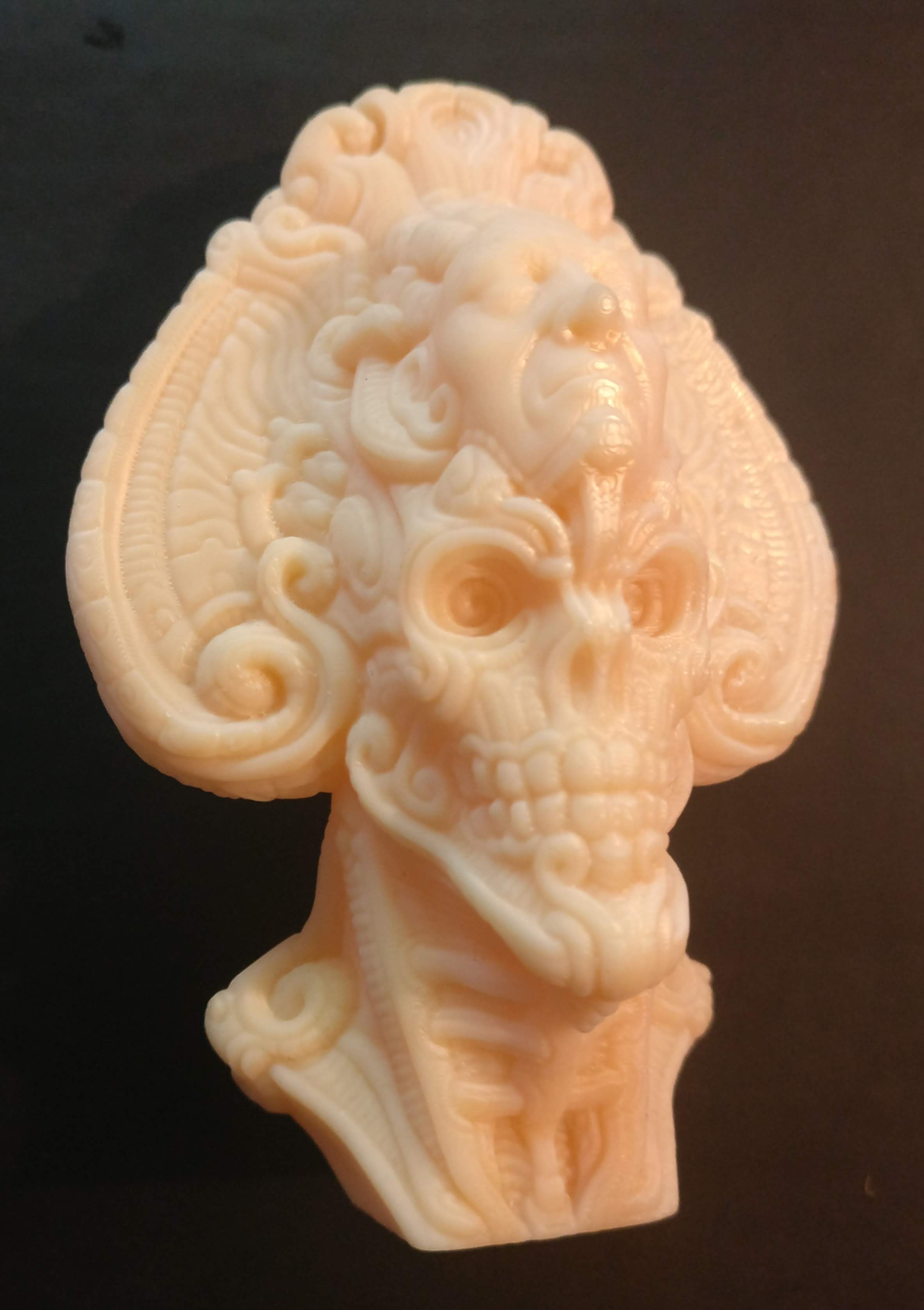 3D Printable Avatar of a dead emperor by Zane Rogers