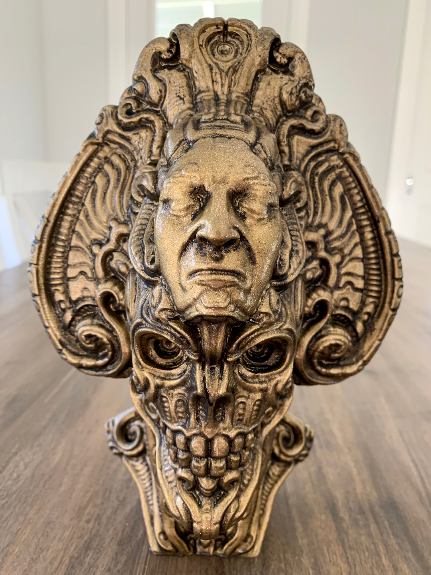 3D Printable Avatar of a dead emperor by Zane Rogers