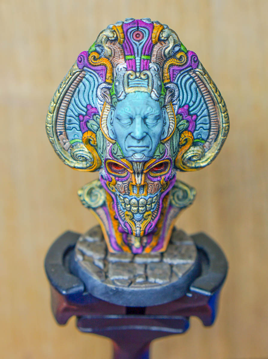 3D Printable Avatar of a dead emperor by Zane Rogers