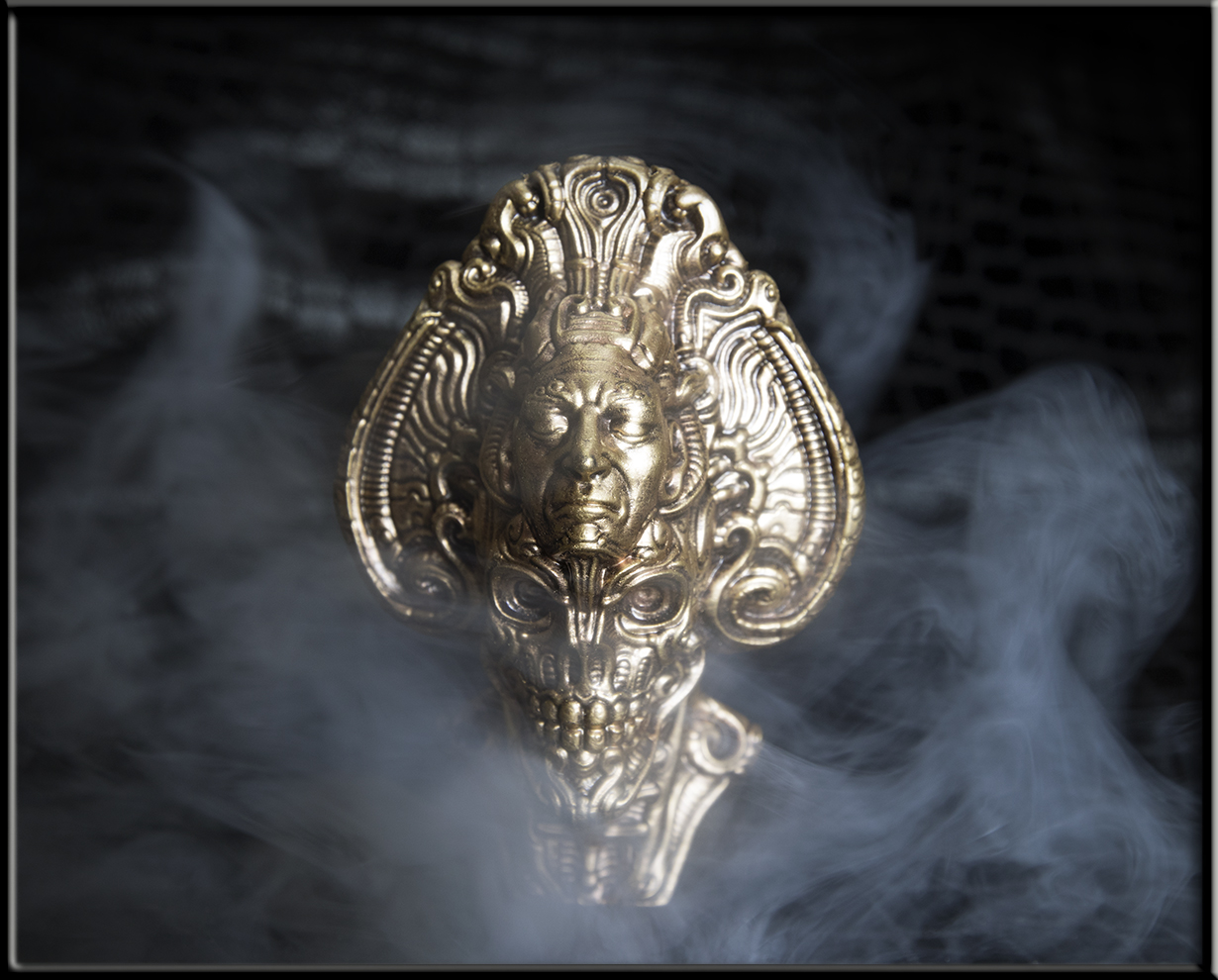 3D Printable Avatar of a dead emperor by Zane Rogers