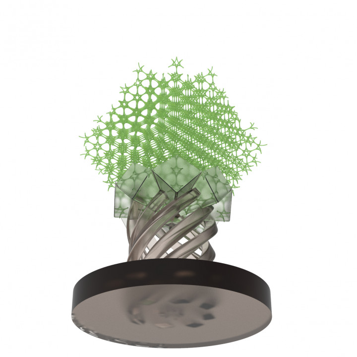 3D Printable Tree Award 3DPI by Nezih Koşak