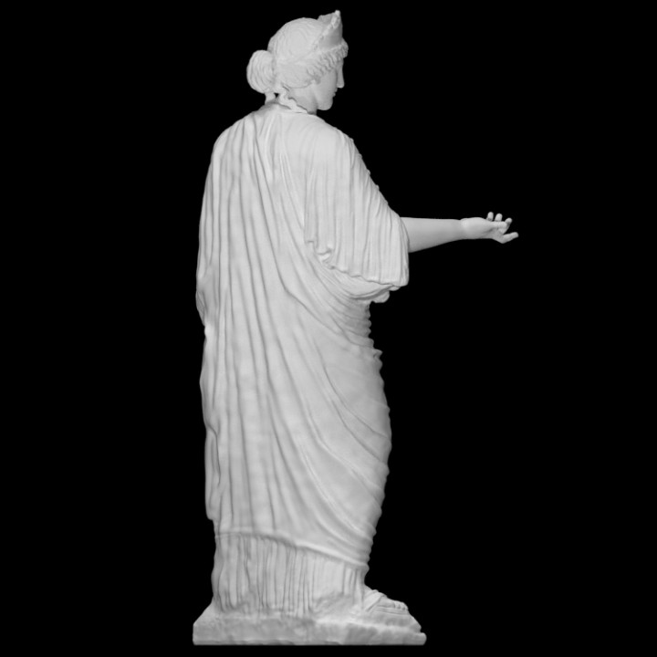 3D Printable Female Divinity, Nemesis of Rhamnous Type by Scan The World