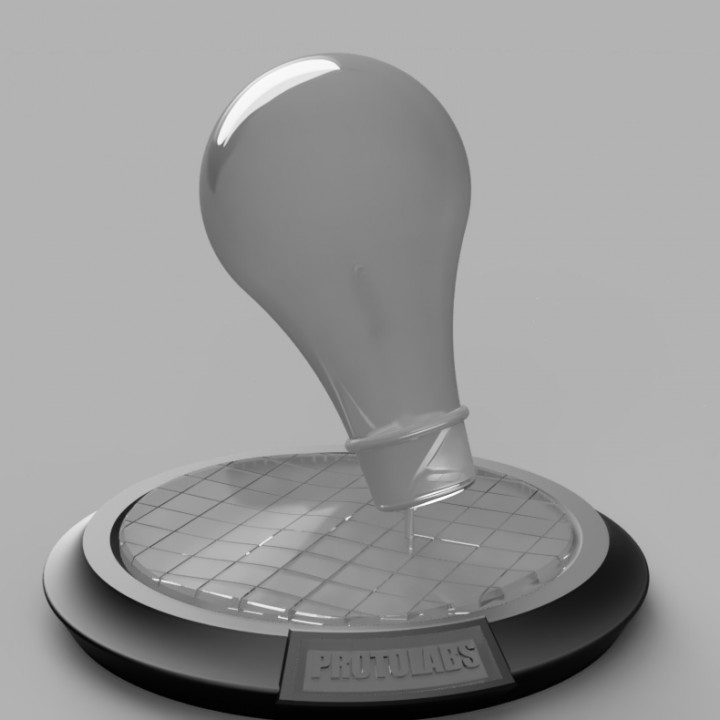 3D Printable Idea Trophy by William Jones