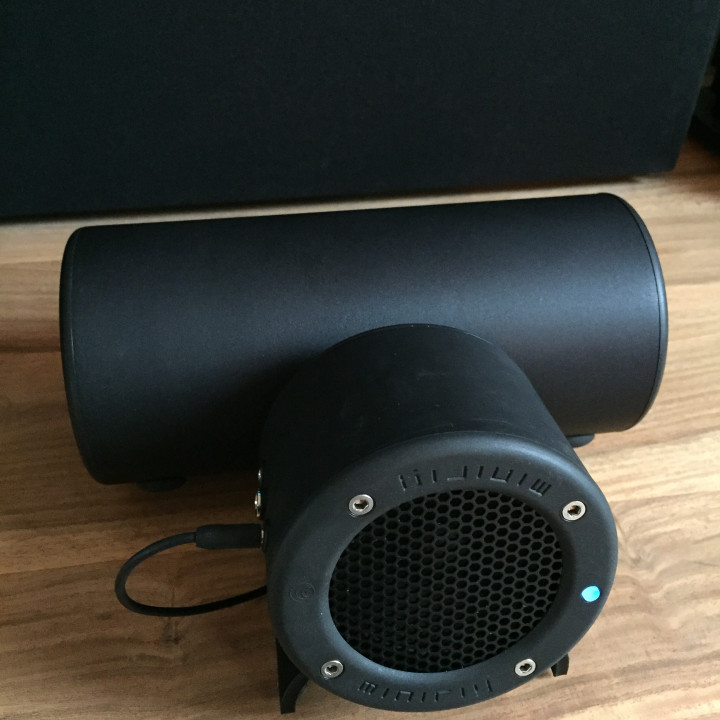 3D Printable Minirig 3 + Minirig Sub 2 holder by Krisztian Szabo