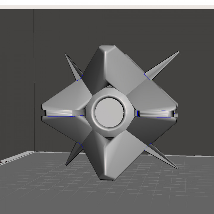 3D Printable Destiny 2 - Competitive Ghost Shell by Victor Perez