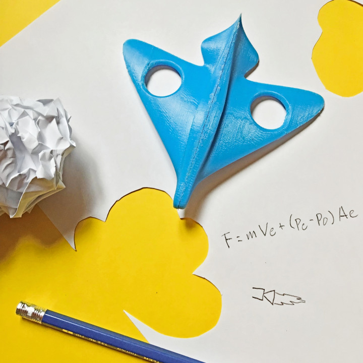 3D Printable Plane (VTOL) by Matt Stokes