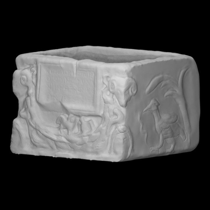 3D Printable Funerary Urn by Scan The World