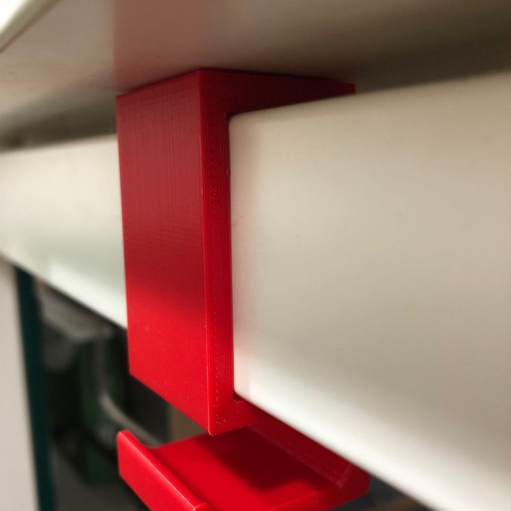 3D Printable Backpack and Helmet Hanger by Alireza Sadeh