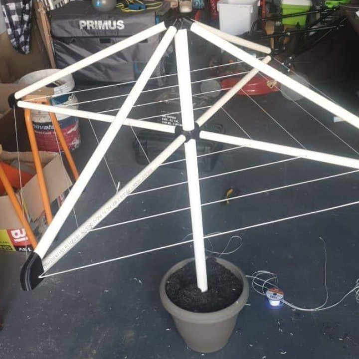 3D Printable Kids Clothes Line by Blaine Wordly