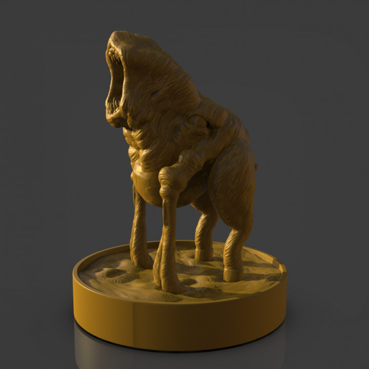 3D Printable Creature from the Sands by Pablo Garcia