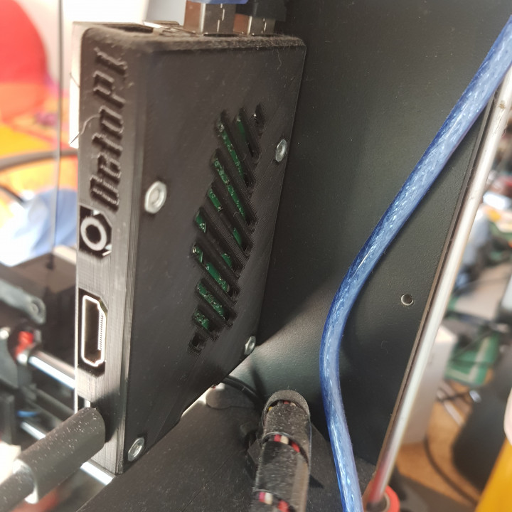 3D Printable RaspberryPI 3 Case by Miguel Pires