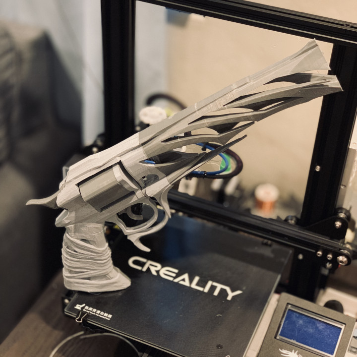 3D Print of Malfeasance - Destiny 2 (Functioning trigger, hammer ...