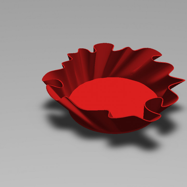3D Printable plate by george chatzivanoudis