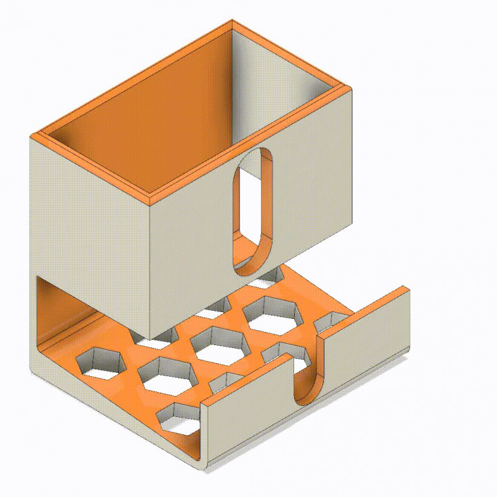 3D Printable (SHORT) 9 Volt Battery Dispenser/Holder by Wyatt Bowie