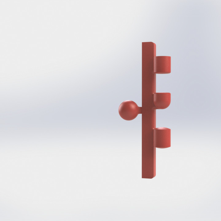 3D Printable Spherical joint for polypanels by Nicolò Torricelli