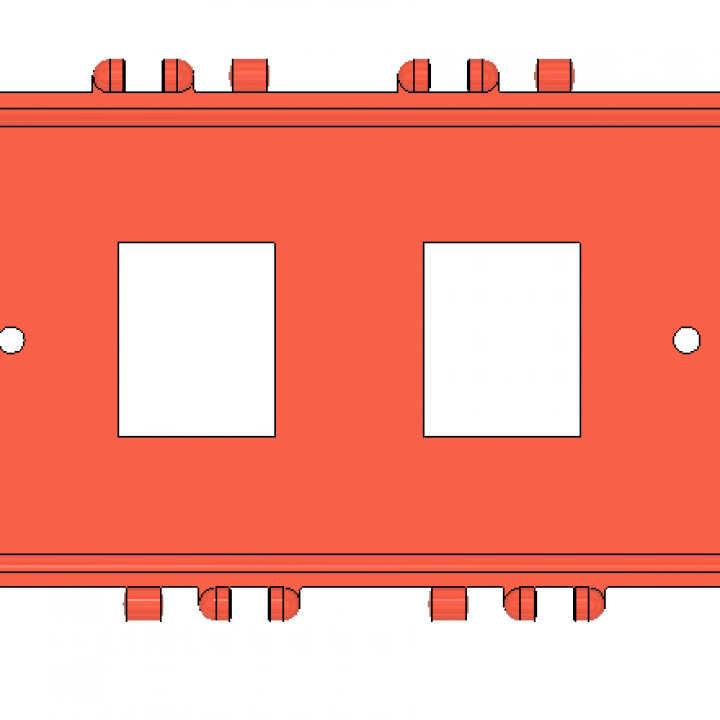 3D Printable Outlet Specialty PolyPanel by John Jomel Pangilinan