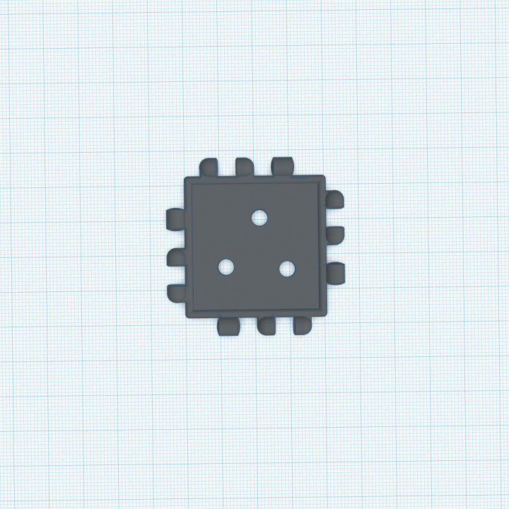 3D Printable polypanel salt and pepper shaker by mb204