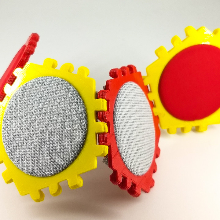 3D Printable Polypanels Pentagon for textiles by Mirco Rottermaier