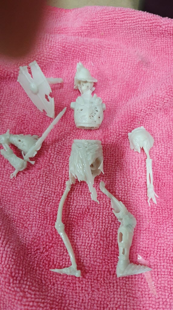 3D Printable Evil Skeleton Knight by Arminas Didziokas