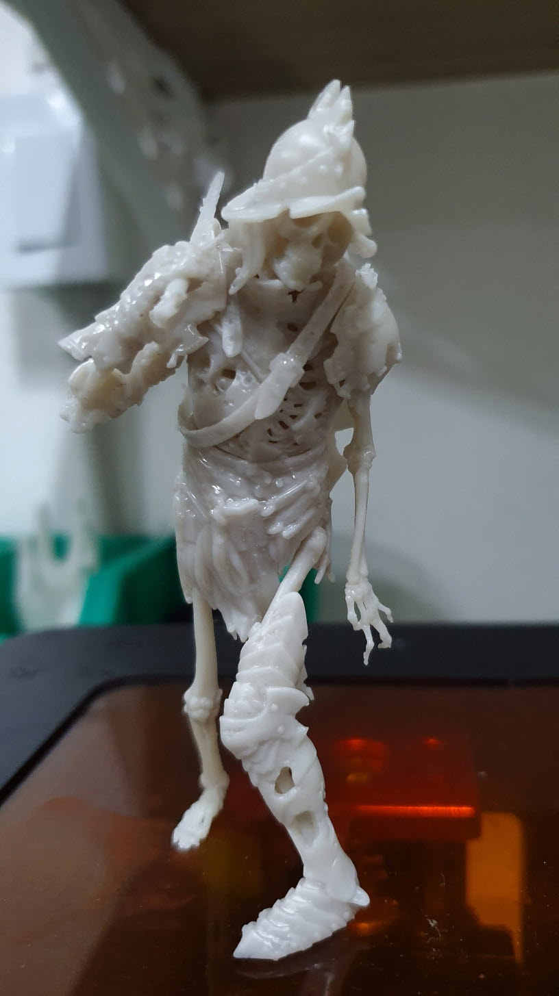 3D Printable Evil Skeleton Knight by Arminas Didziokas