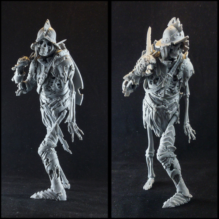 3D Printable Evil Skeleton Knight by Arminas Didziokas