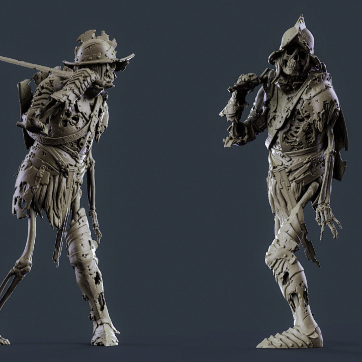 3D Printable Evil Skeleton Knight by Arminas Didziokas