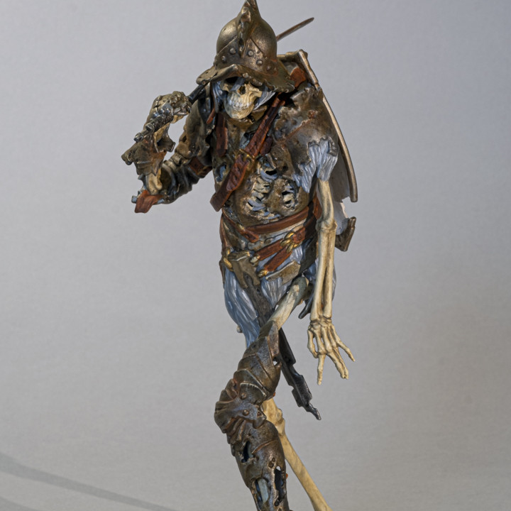 3D Print of Evil Skeleton Knight by oneshoot