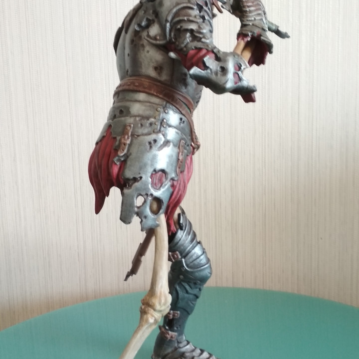 3D Print of Evil Skeleton Knight by cristianprivat
