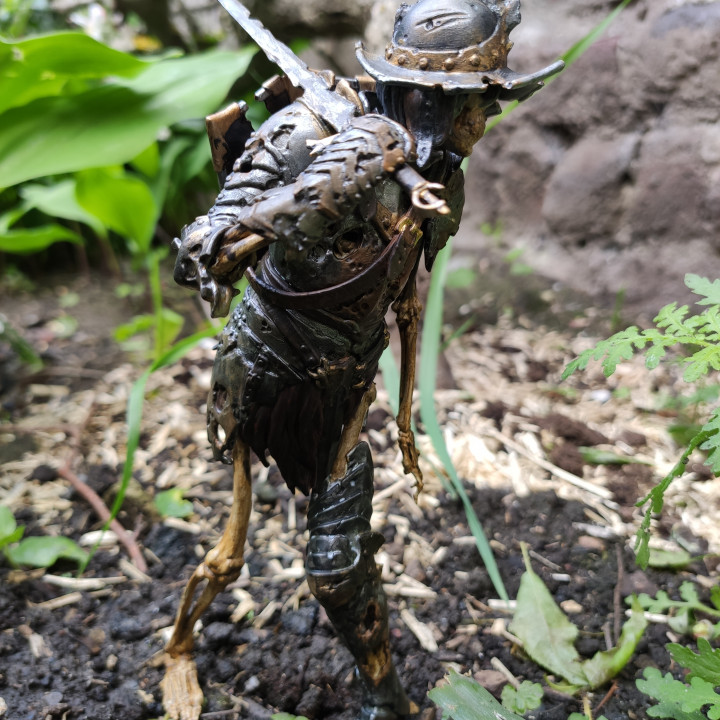 3D Print of Evil Skeleton Knight by HugoBoom