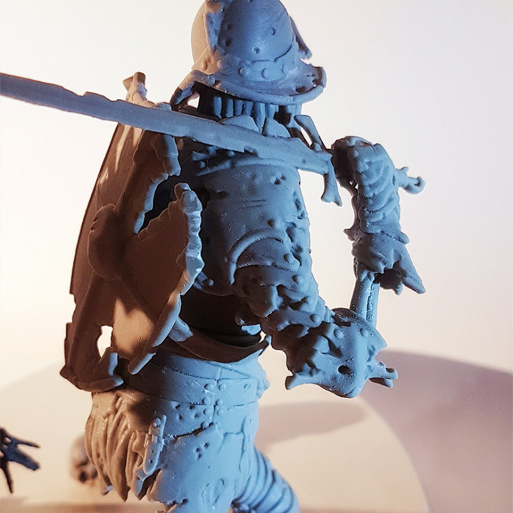 3D Printable Evil Skeleton Knight by Arminas Didziokas