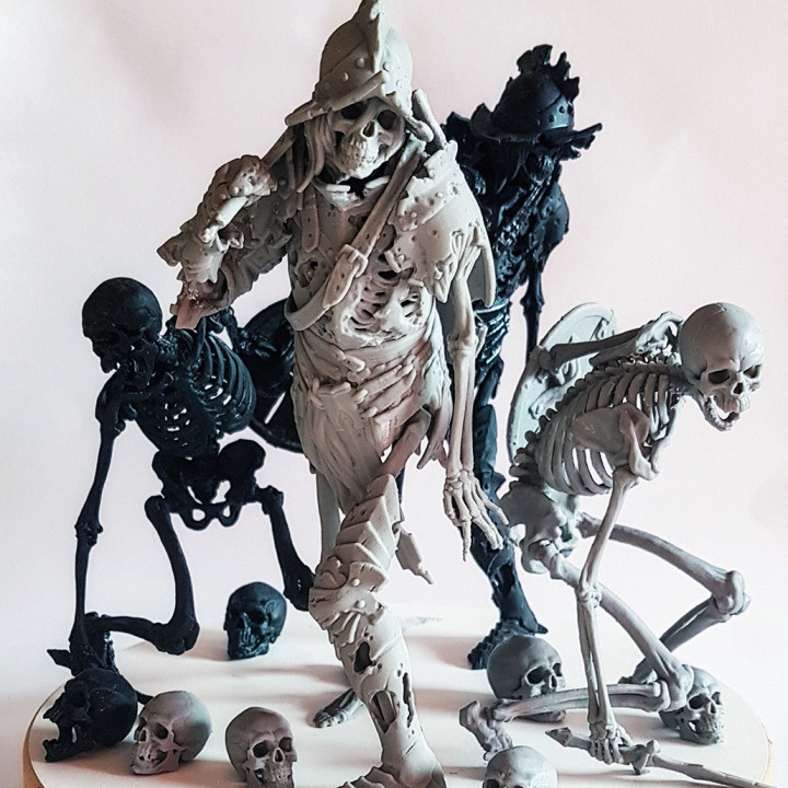 3D Print of Evil Skeleton Knight by armians