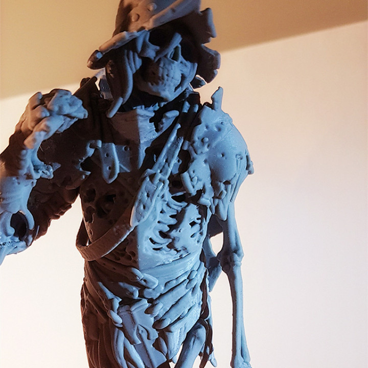 3D Printable Evil Skeleton Knight by Arminas Didziokas