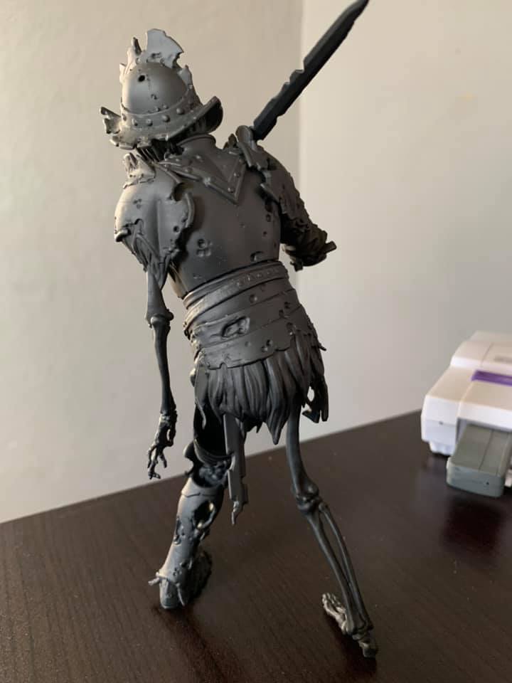 3D Printable Evil Skeleton Knight by Arminas Didziokas