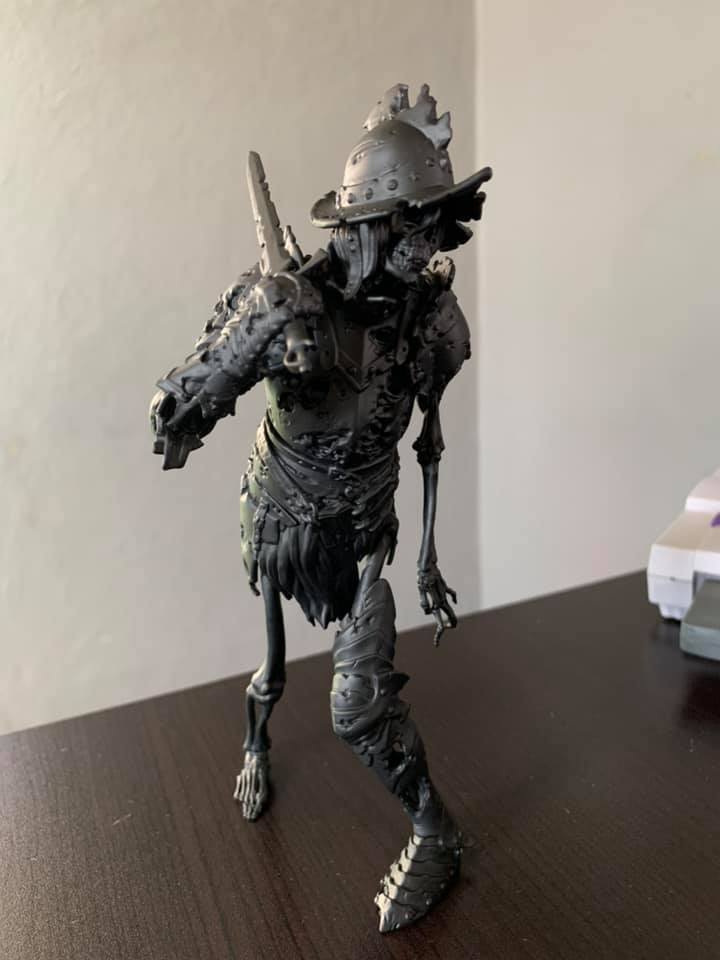 3D Printable Evil Skeleton Knight by Arminas Didziokas