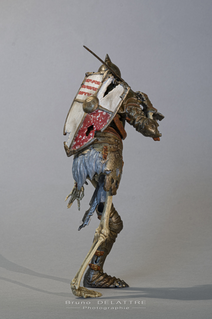 3D Printable Evil Skeleton Knight by Arminas Didziokas