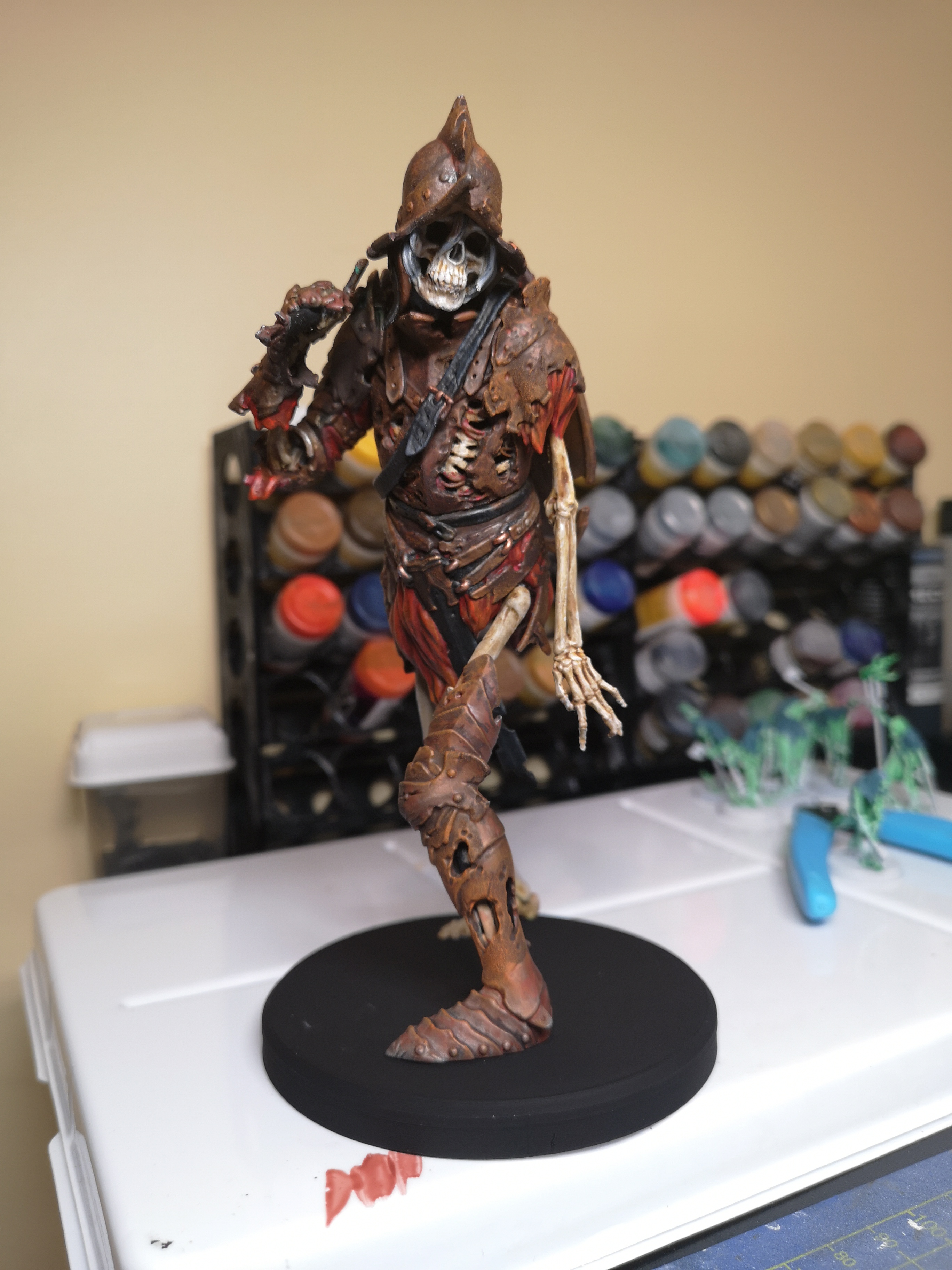 3D Printable Evil Skeleton Knight by Arminas Didziokas