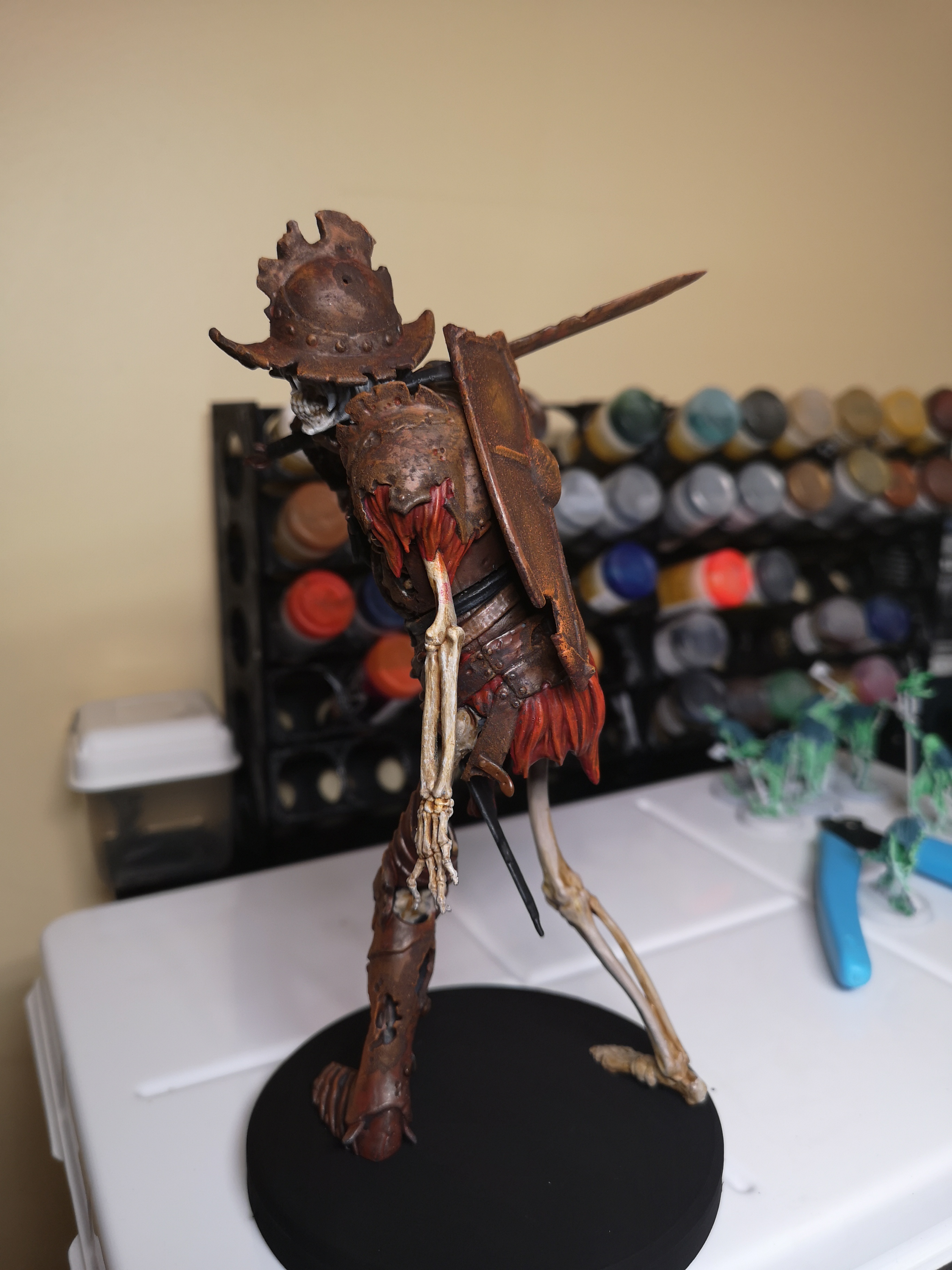 3D Printable Evil Skeleton Knight by Arminas Didziokas