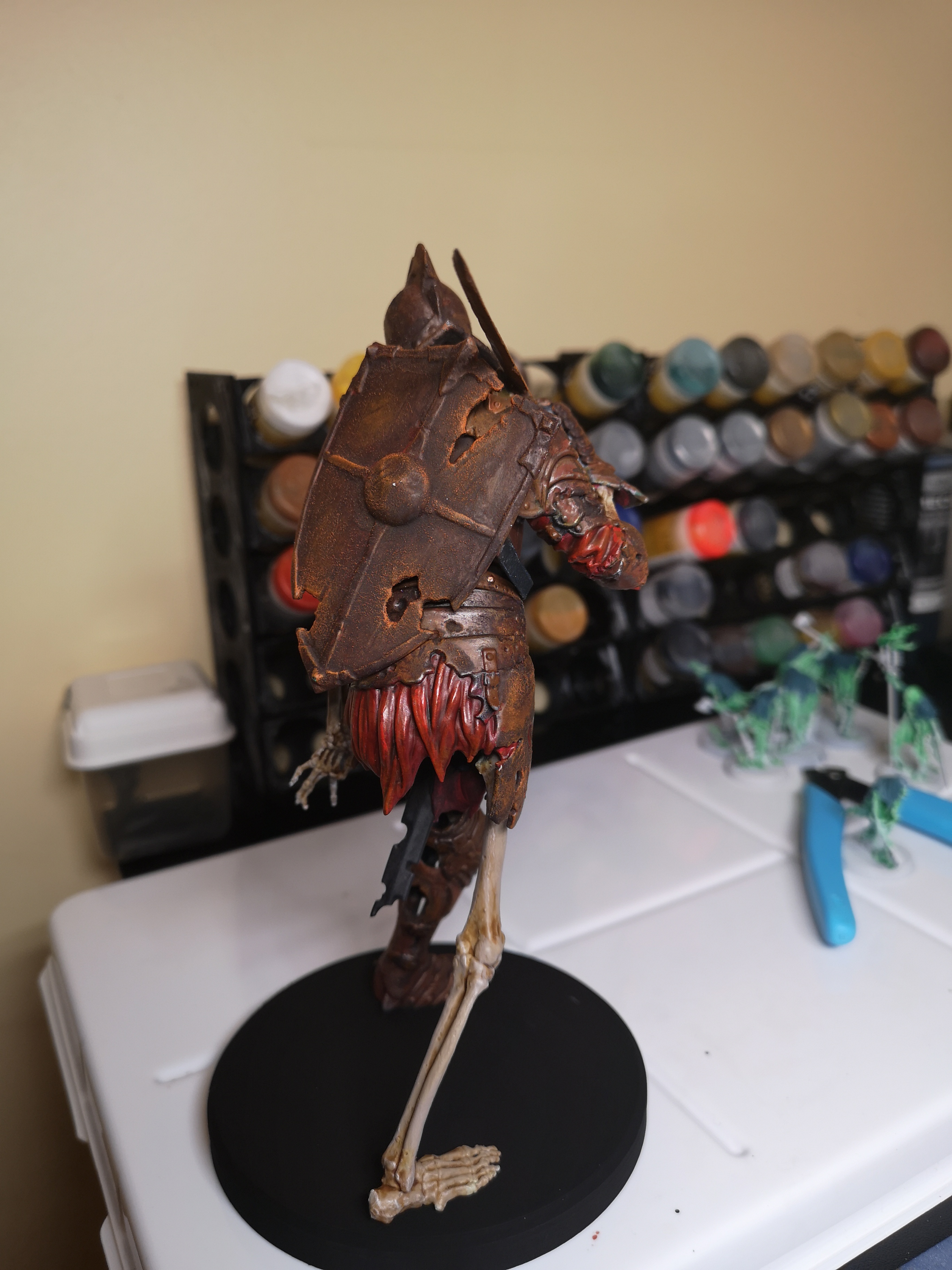 3D Printable Evil Skeleton Knight by Arminas Didziokas