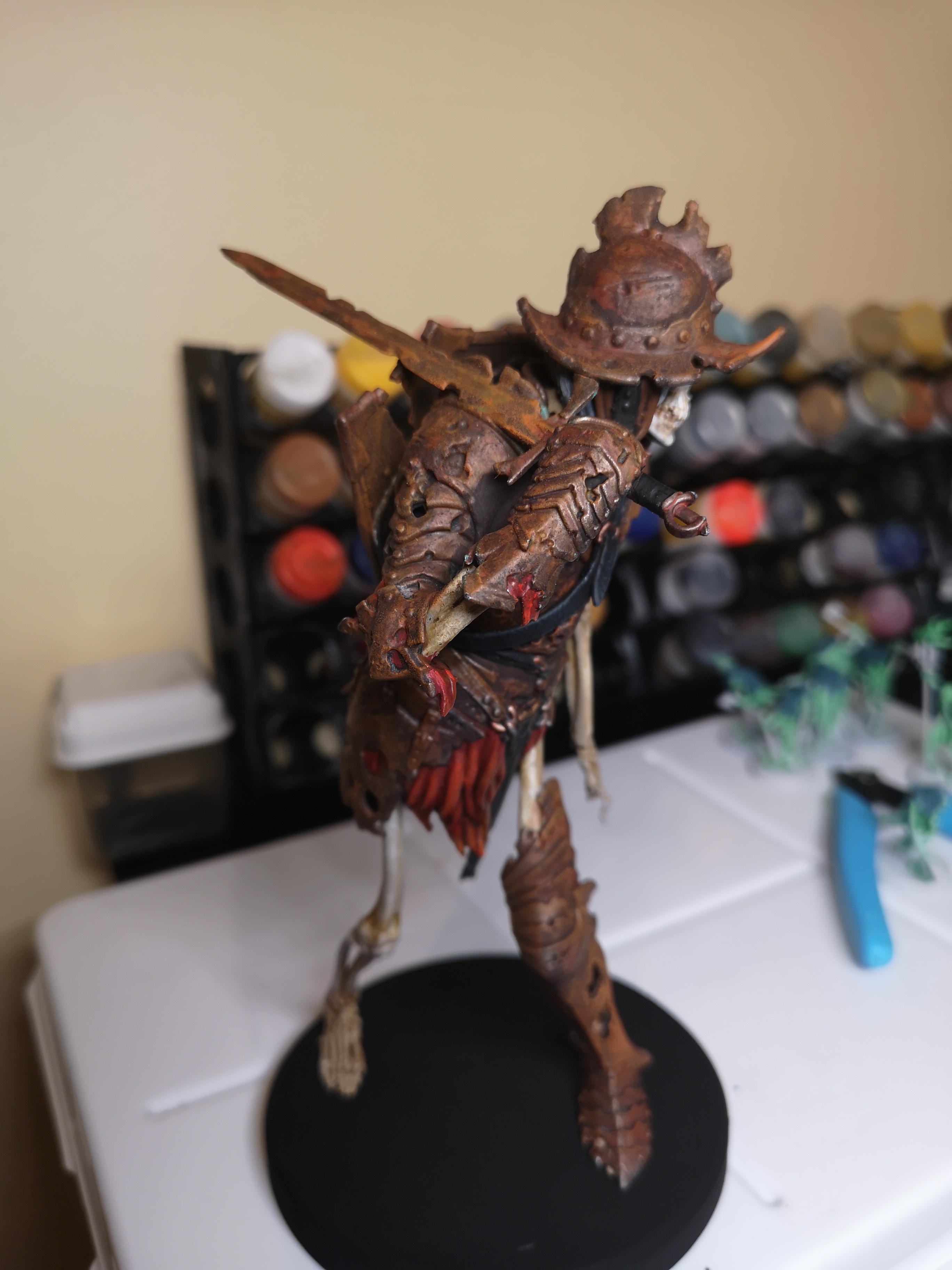 3D Printable Evil Skeleton Knight by Arminas Didziokas